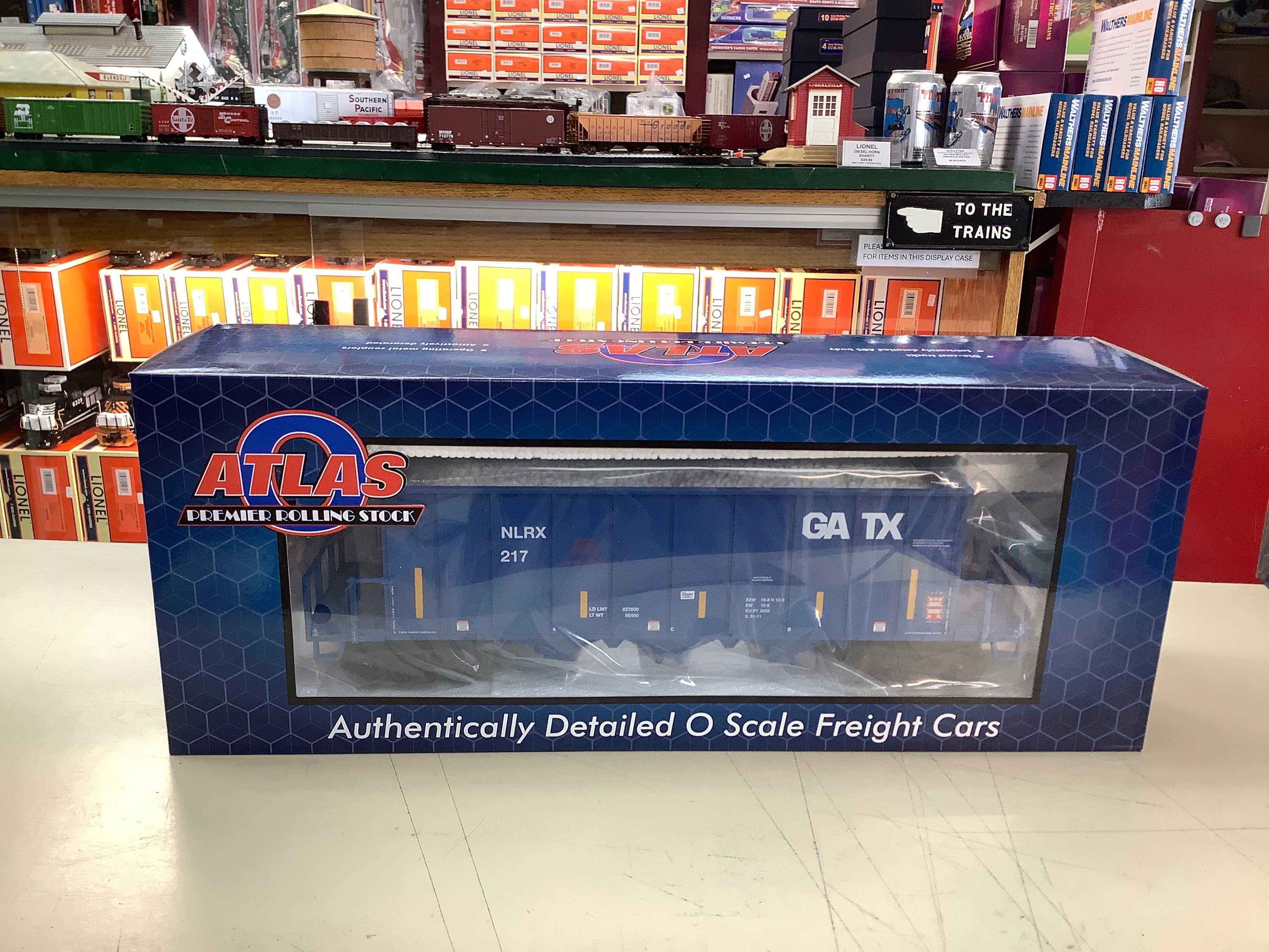 Atlas O 3001463-4 Premier Rapid Discharge Hopper GATX 3-Rail | Model ...