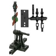 HO High Level Switch Stand Multi-Colored | Model Train Crossing