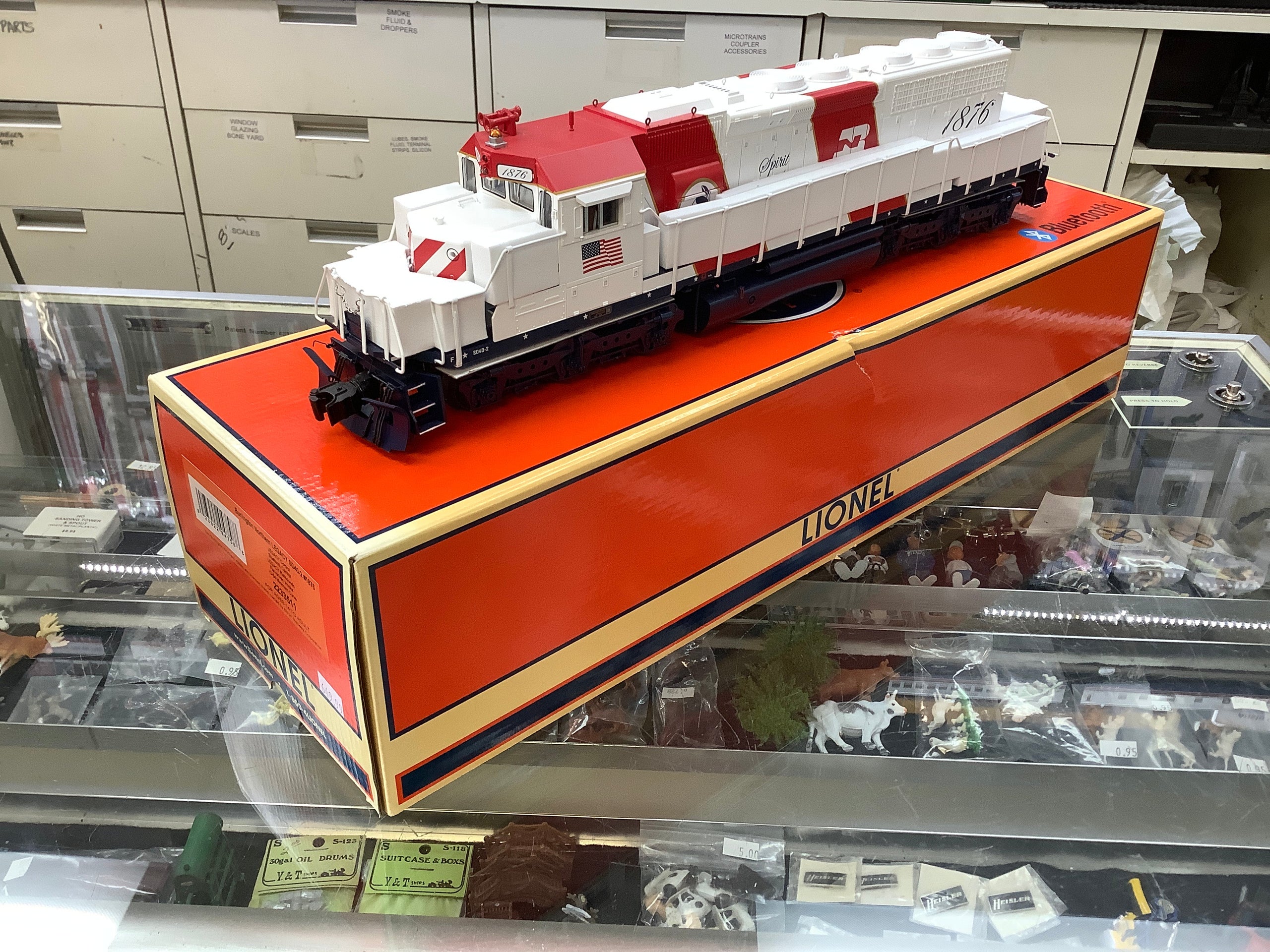 Lionel BN Legacy SD40-2 Diesel Locomotive Engine #1876 O Gauge Train ...